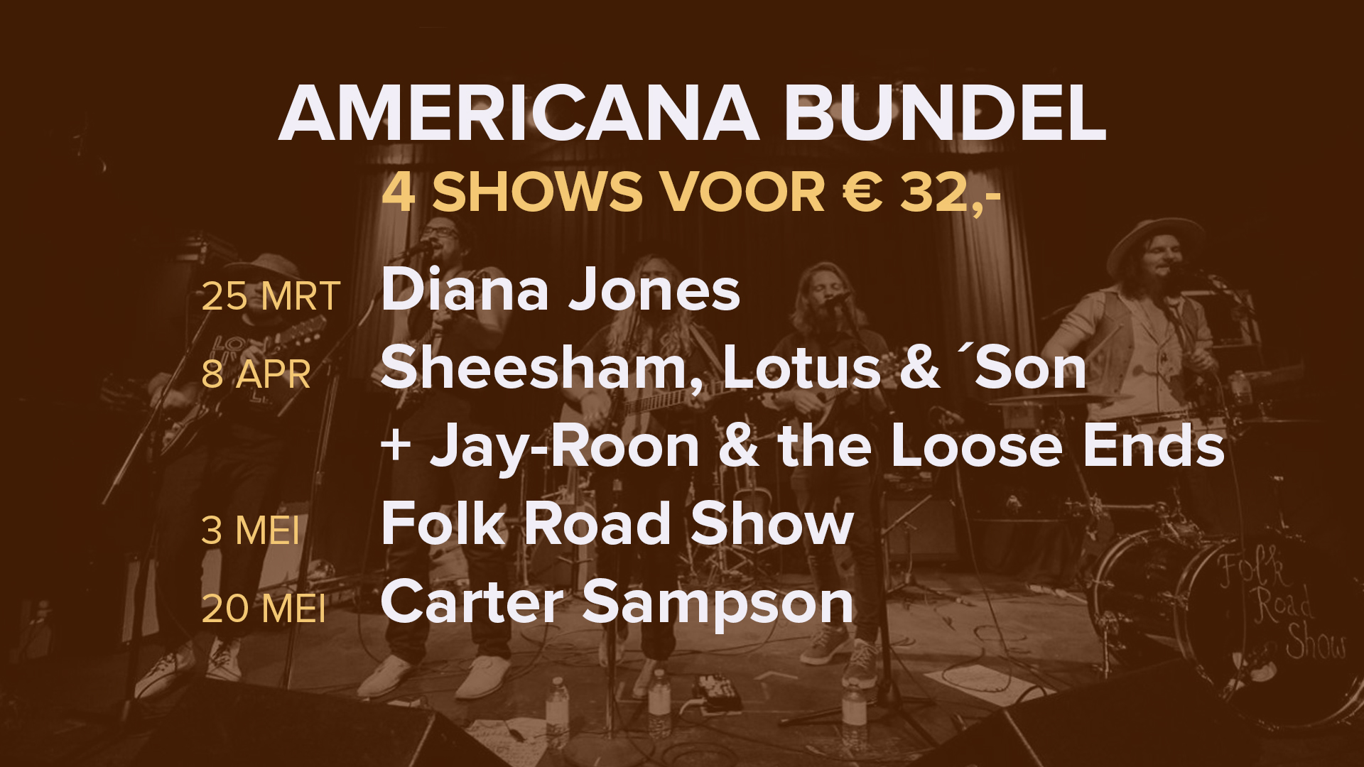 Nieuwe Americana bundel - Luxor Live