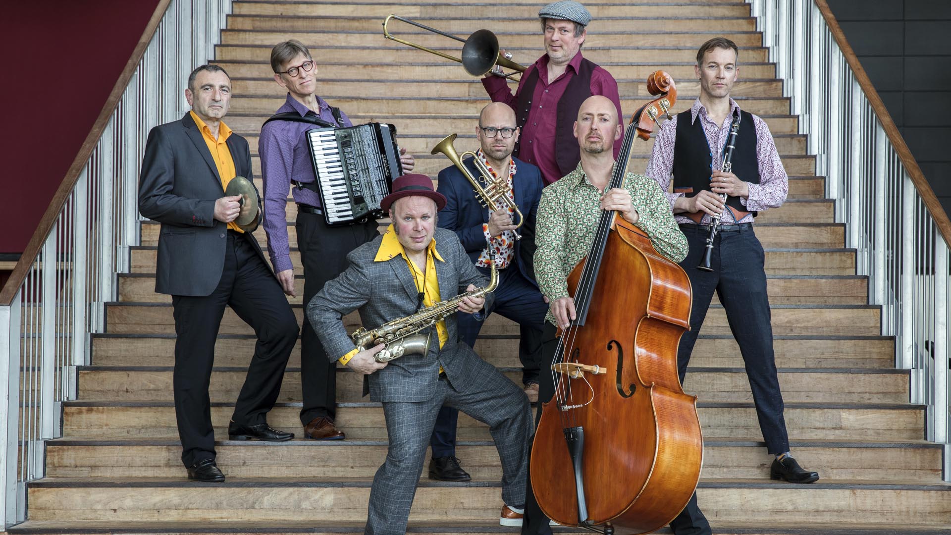 Amsterdam Klezmer Band - vr 14 feb - Luxor Live