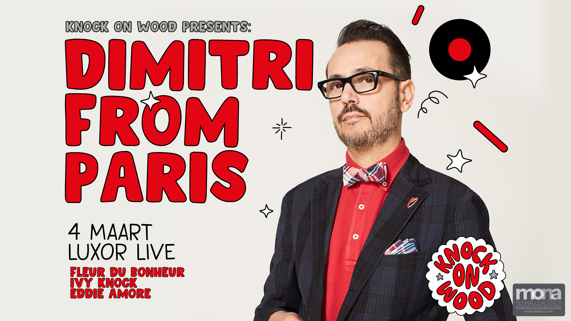 Dimitri From Paris - vr 04 mrt - Luxor Live